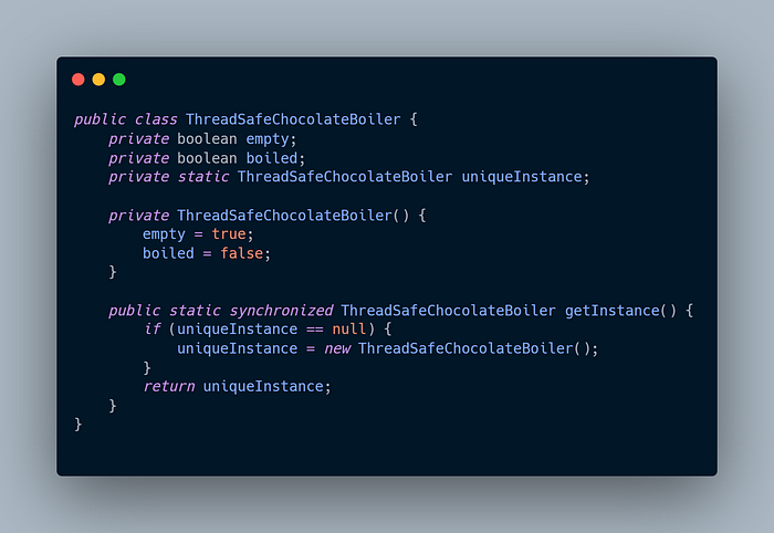 Singleton Design Pattern — Head First Approach | by Alyaa Talaat | Medium