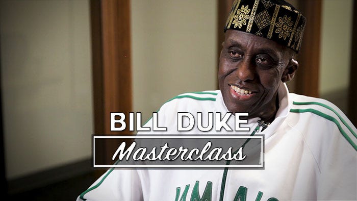On Acting — A Masterclass with Bill Duke | by Film Courage write.film ...