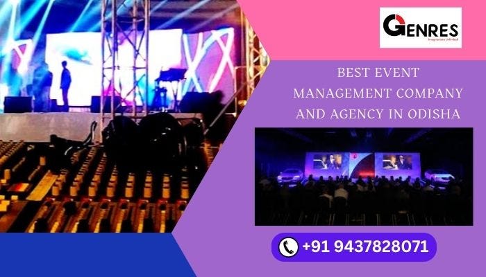 Best Event Management Company and Agency in Odisha: Elevate Your Events ...