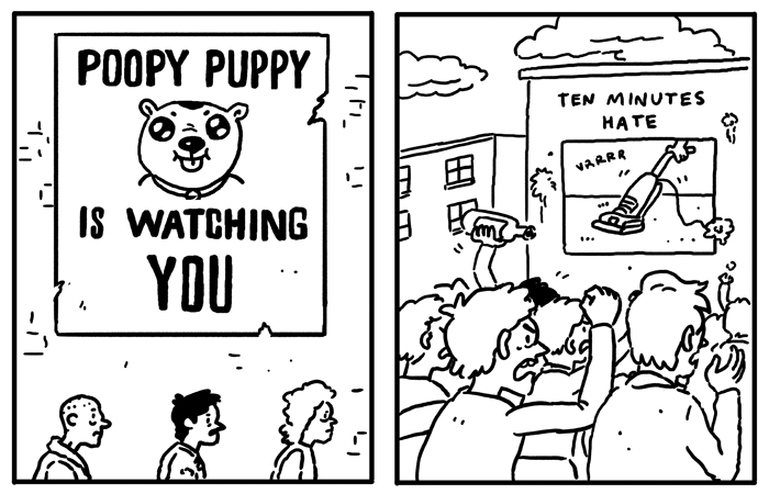 Poopy Puppy. A Three Word Phrase Comic | by Ryan Pequin | The Nib | Medium