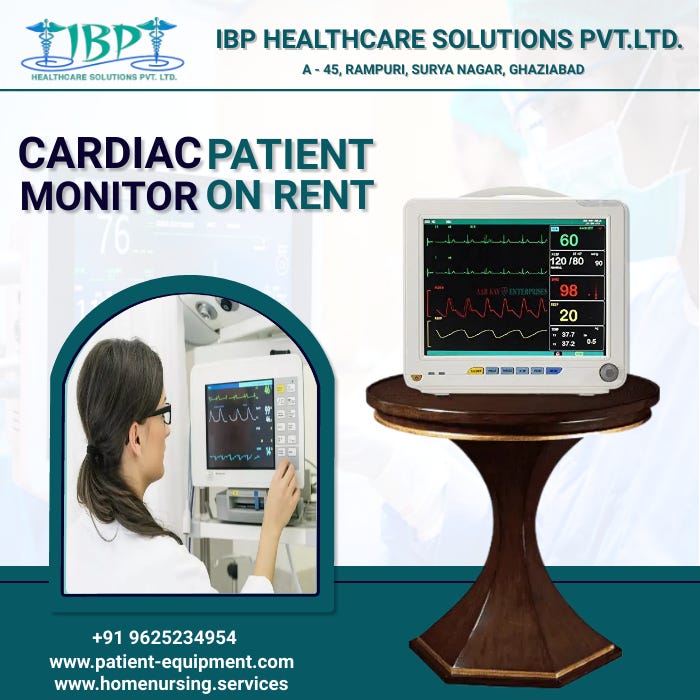 CARDIAC PATIENT MONITOR ON RENT IN NOIDA DELHI GHAZIABAD | by Aliya ...