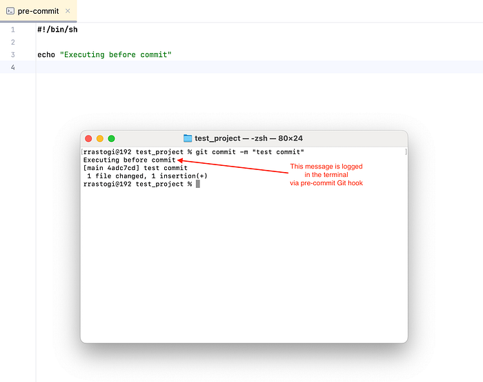 Use pre-commit Git hook in Flutter to enforce quality checks | by Rahul Rastogi | Medium