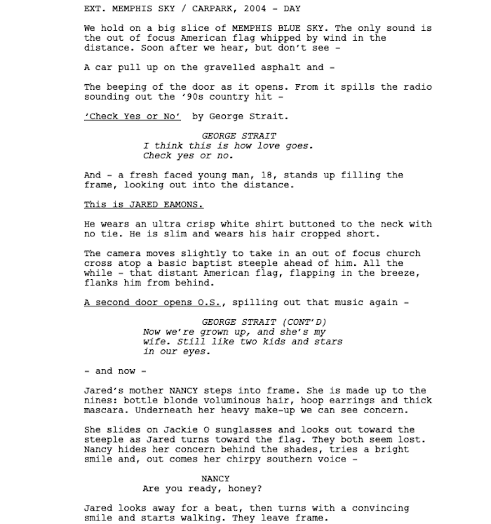 Page One: “Boy Erased” (2018) - Go Into The Story