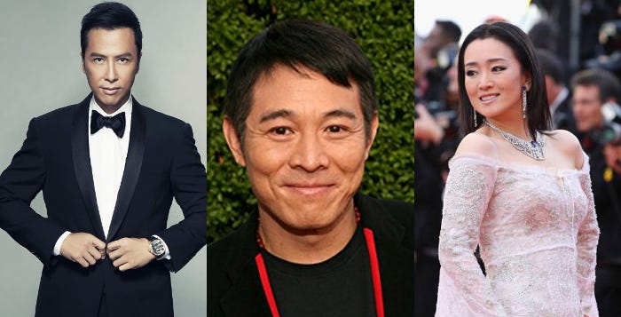 Jet Li, Donnie Yen, and Gong Li have all been cast in live-action remake of Mulan! | by ...