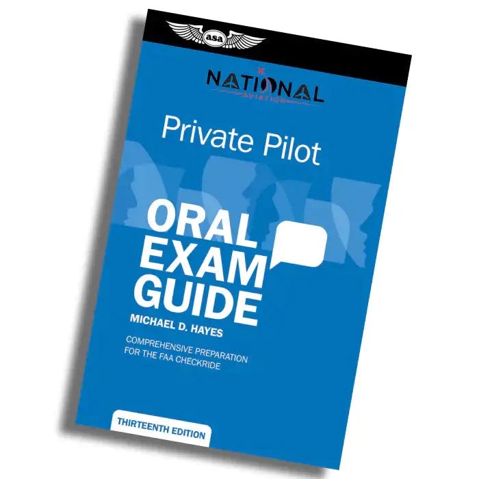 ASA Oral Exam Guide Book For Private Pilot — National Aviation ...