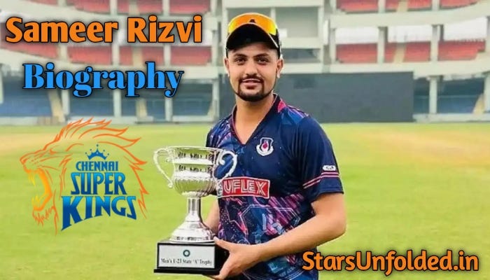 Sameer Rizvi age (Cricketer), Girlfriend, Height, Family, Net Worth ...