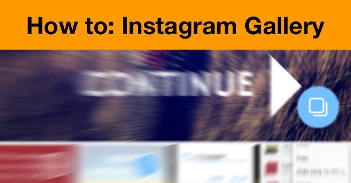 Use Instagram’s 10-image Gallery function to story-tell your customer’s ...