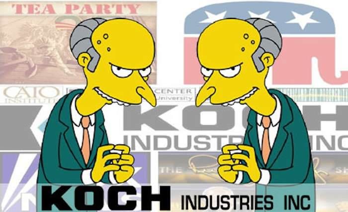 Koch Brothers Tea Party