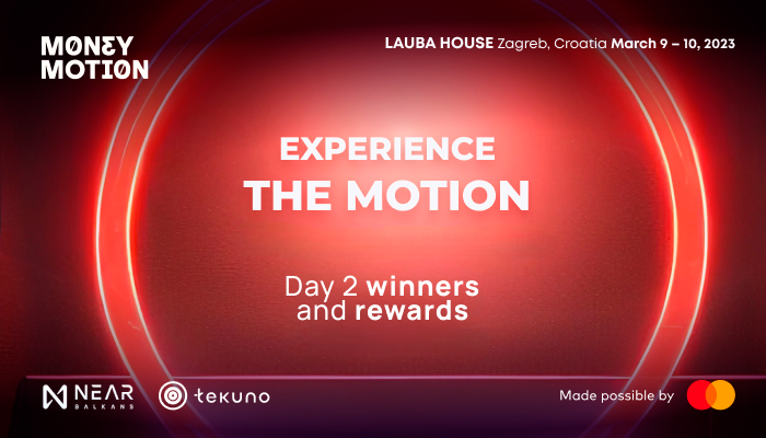 MoMo Day 2 winners. Experience the Motion | by NEAR Balkans Hub | Medium