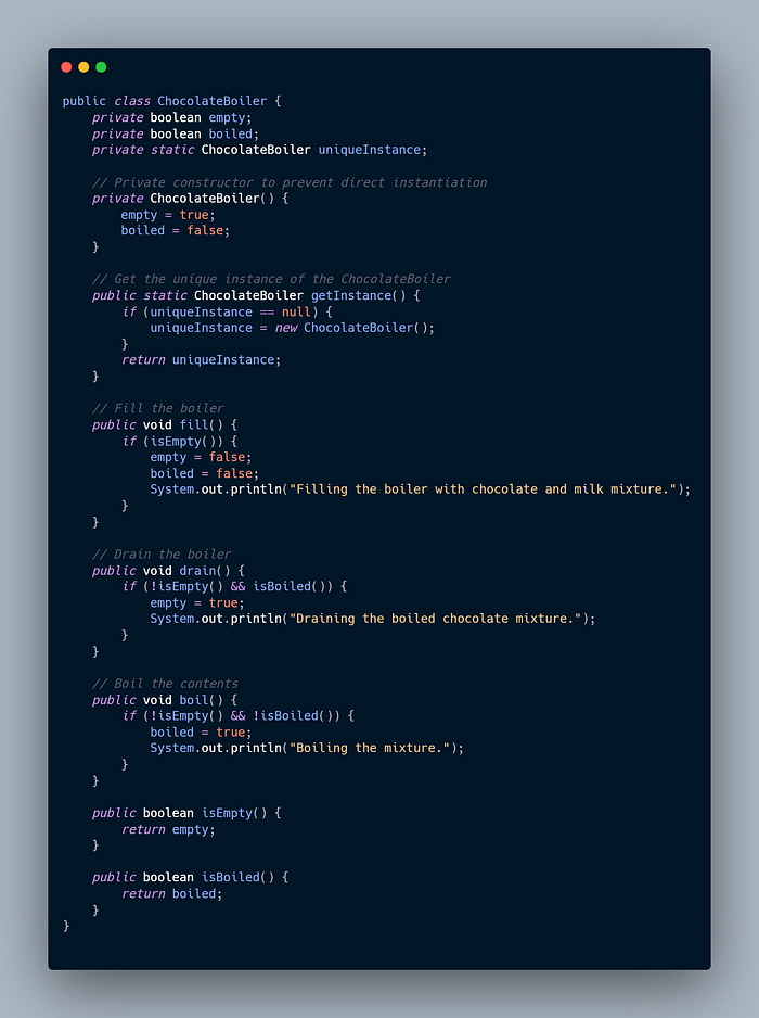 Singleton Design Pattern — Head First Approach | by Alyaa Talaat | Medium