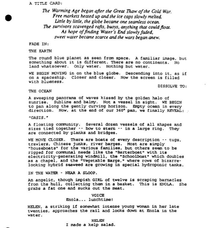Page One: “Waterworld” (1995) - Go Into The Story