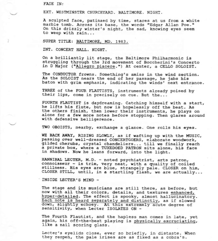 Page One: “Red Dragon” (2002) - Go Into The Story