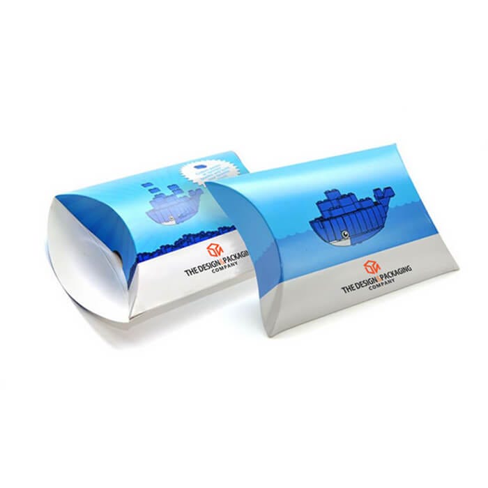 Custom Pillow Packaging Boxes with Logo - Kwick Packaging - Medium