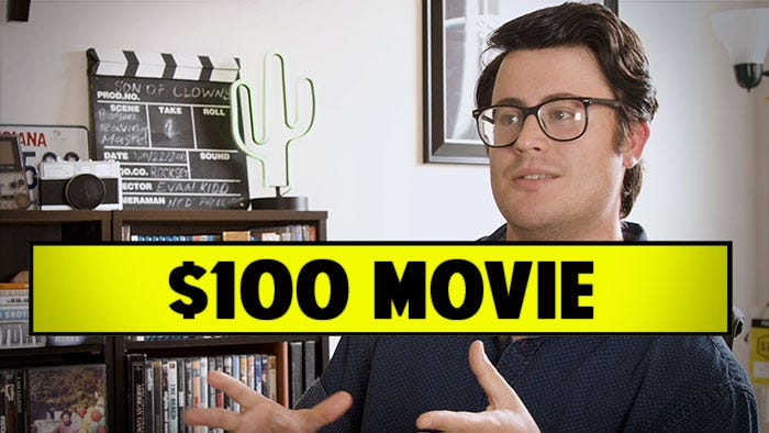 Every Filmmaker Should Make A $100 Movie — Evan Kidd | by Film Courage ...