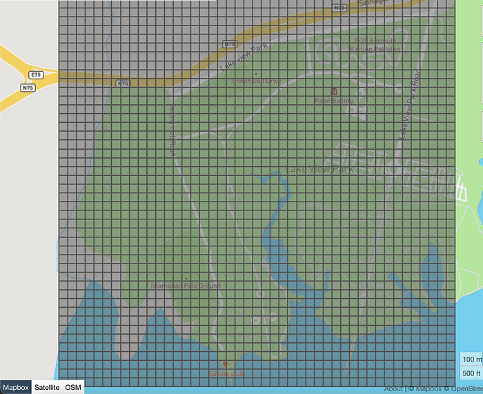 Creating Grids (FishNet) Over Polygon | by Moiz Tahir | Red Buffer | Medium