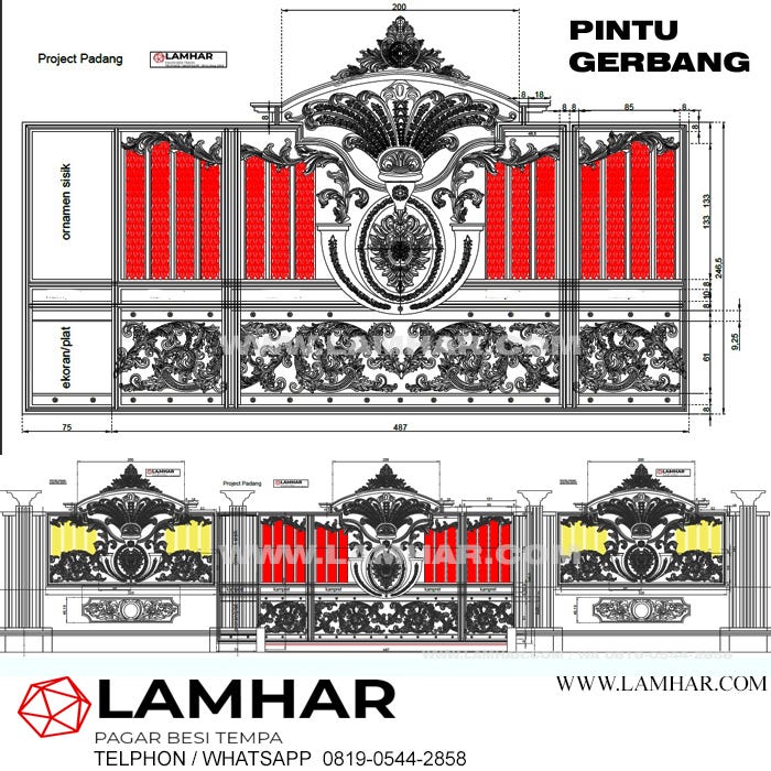 BESI TEMPA DI JAKARTA | TUKANG PAGAR BESI TEMPA KLASIK JAKARTA | HARGA PEMBUATAN PAGAR BESI ...