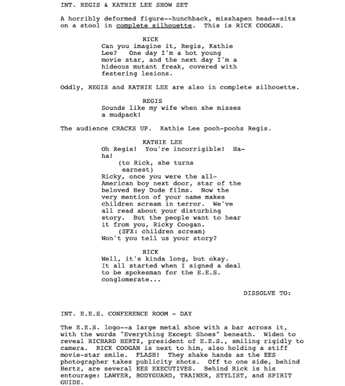 Page One: “Freaked” (1993) - Go Into The Story