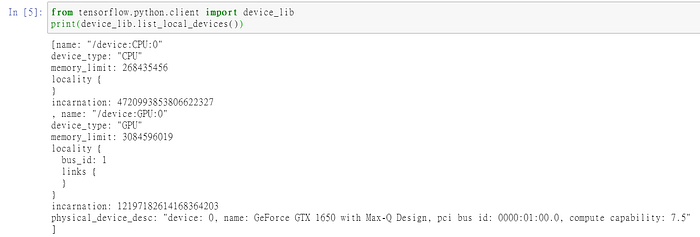 use gtx1650 + tensorflow-gpu 懶人包. 配置：win 10 + GTX1650 + python3.6 ...