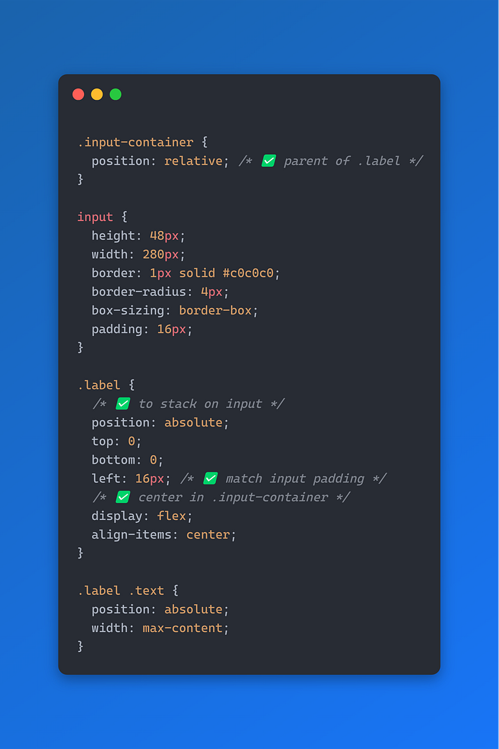 Recreate the Material Design text field with HTML, CSS, and JS | by ...
