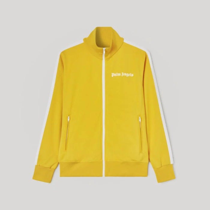 Palm Angels Classic Tracksuit — Yellow - Menswear Brands - Medium