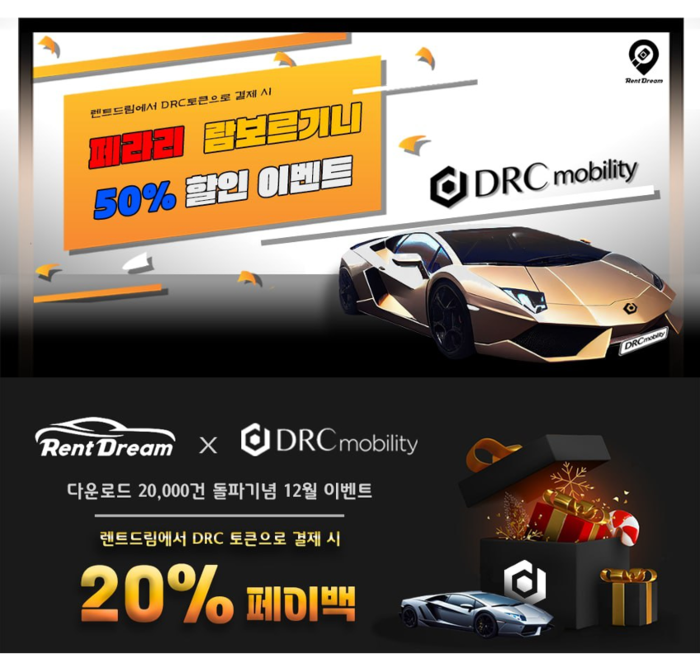 DRC Mobility (DRC), Rent Dream reached 20,000 downloads…’DRC Token ...