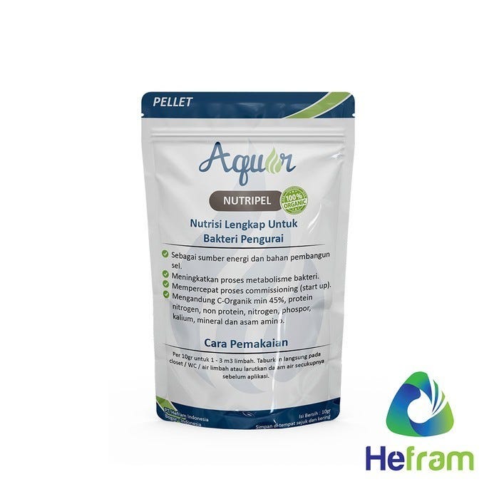 Nutrisi Mikroba Nutrisi Bakteri Nutripel AQUAR 100 gram - Fajarmolase ...