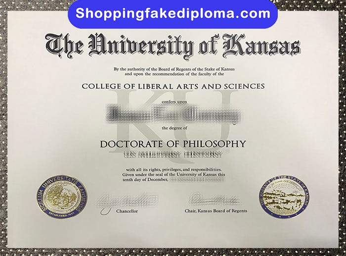 Univeresity of Kansas fake Degree | by Wanglei | Jul, 2023 | Medium
