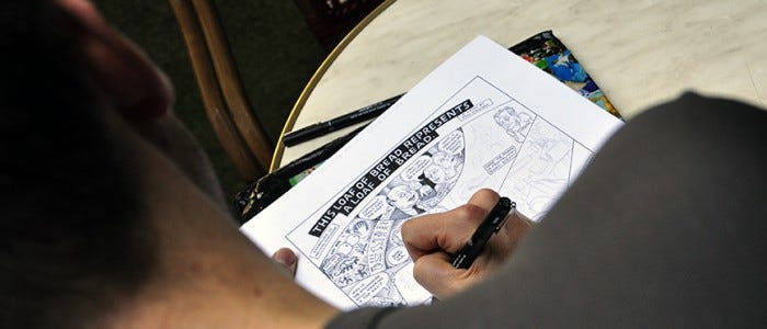 Sam draws the line between work and art | by This Working Life | This ...