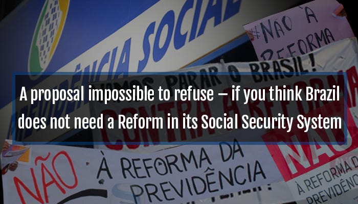 A proposal impossible to refuse — if you think Brazil does not need a ...