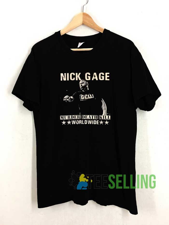 Unveiling the Nick Gage Merch Death Shirt: A Teeselling Brand ...