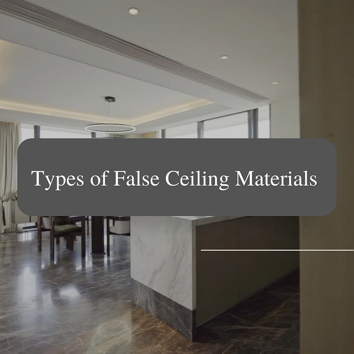 8 Best False Ceiling Materials and Designs | Medium