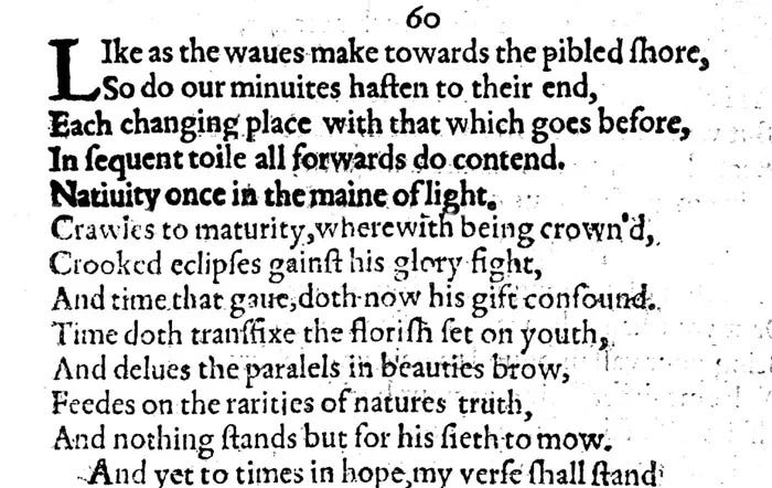 When Was Sonnet 60 Written?. Sonnet 60 is one of William… | by ...