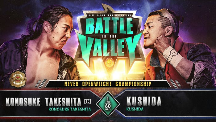 NJPW:Konosuke Takeshita desafía a Hiroshi Tanahashi | Superluchas
