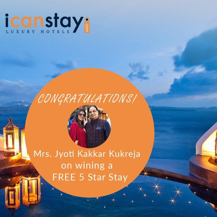 Congratulations Ms. | by icanstay.com | Medium