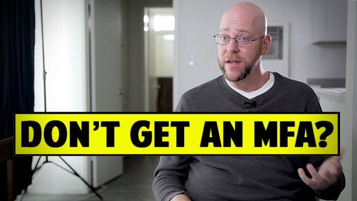 Everyone Told Me Not To Get An MFA In Screenwriting — Marty Lang | by ...