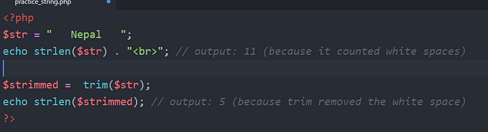 Important PHP String Functions. A string is group of characters. It is… | by Shankar Babu ...
