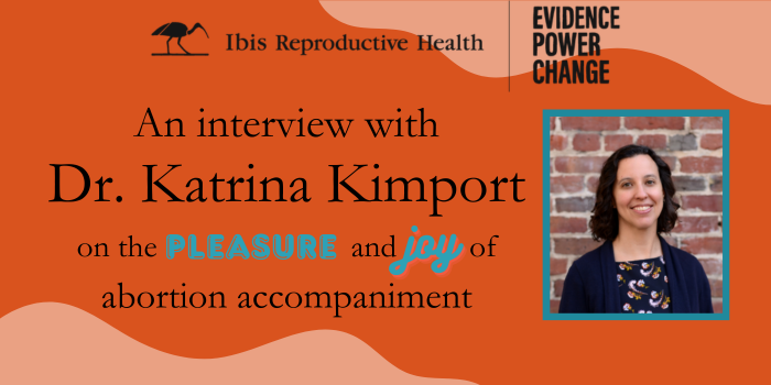 The pleasure and joy of abortion accompaniment: an interview with Dr ...