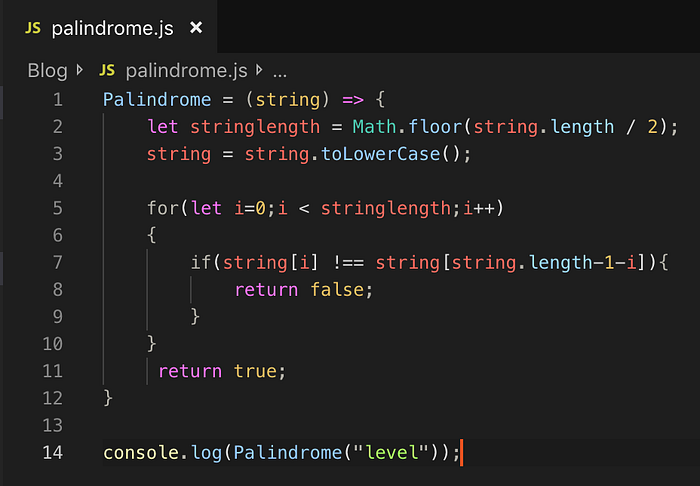 Palindrome & JS. What is a Palindrome? | by Pedro Loureiro | Medium