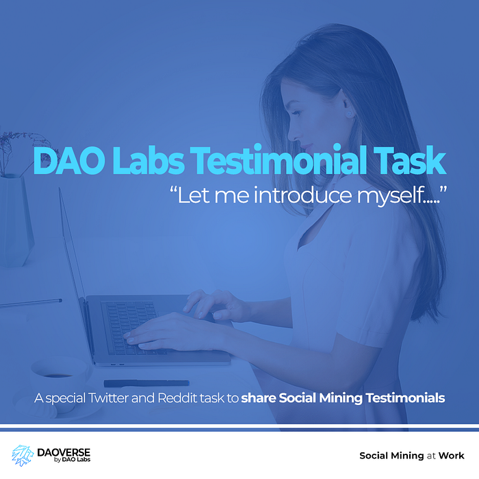 Mga Testimonial ng DAO Labs: “Ipinakikilala ko ang aking sarili”