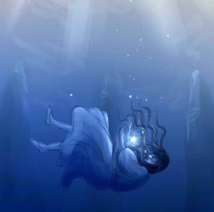 Drowning In Thoughts.. hardly living in today's society. | by Ylijera ...