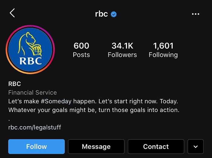 Blog #2: Branding and Social Media of the Royal Bank of Canada (RBC ...