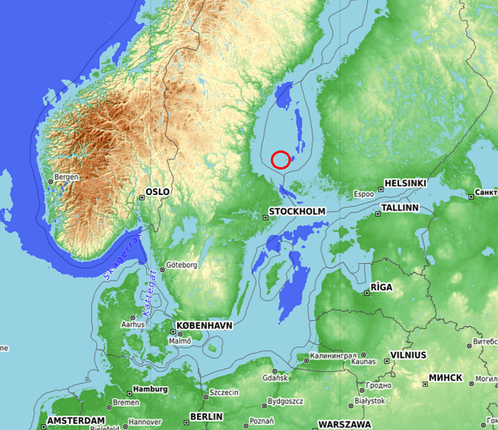 Itämeren merenpohjassa oleva kohde näyttää kovasti UFOlta ...