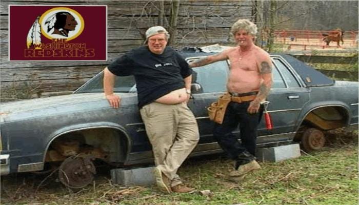 Monday AM Football: Washington “Redskins” vs Washington “Rednecks ...