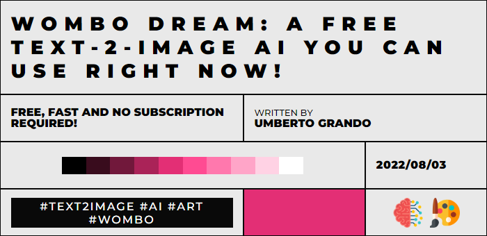 Wombo Dream: a free text-2-image AI you can use right now! | by Umberto ...