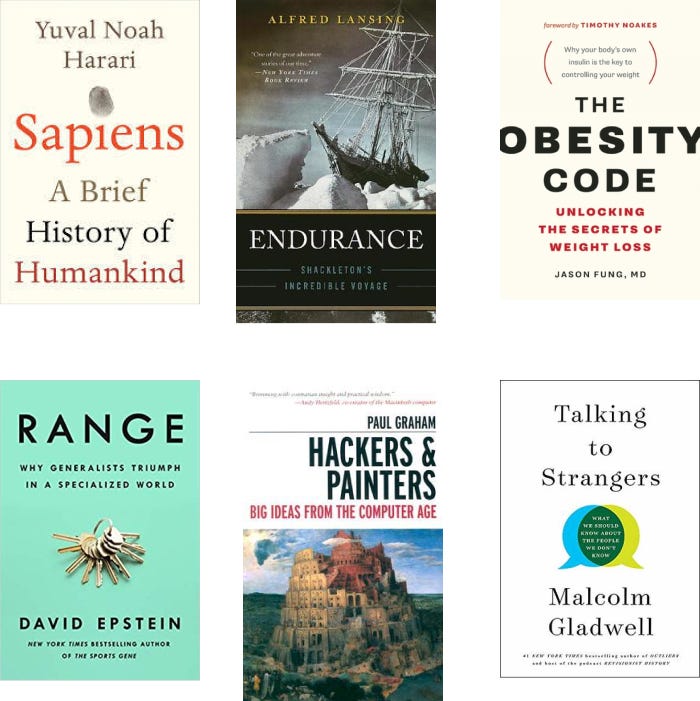 Book Recommendations from 2019. This is a continuation of my tradition ...