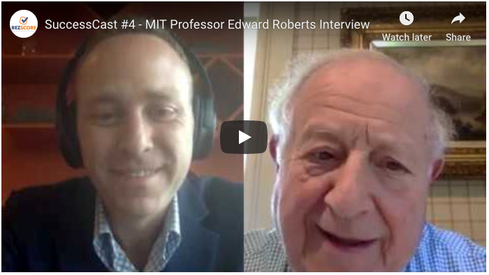 MIT Professor Edward B. Roberts Interview | by RezScore | RezScore