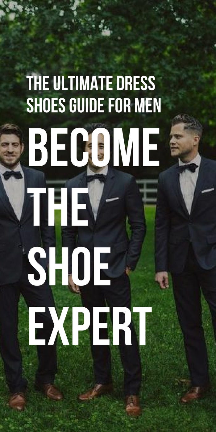 Become The Dress Shoe Expert. Some men sign with their hand. Others ...