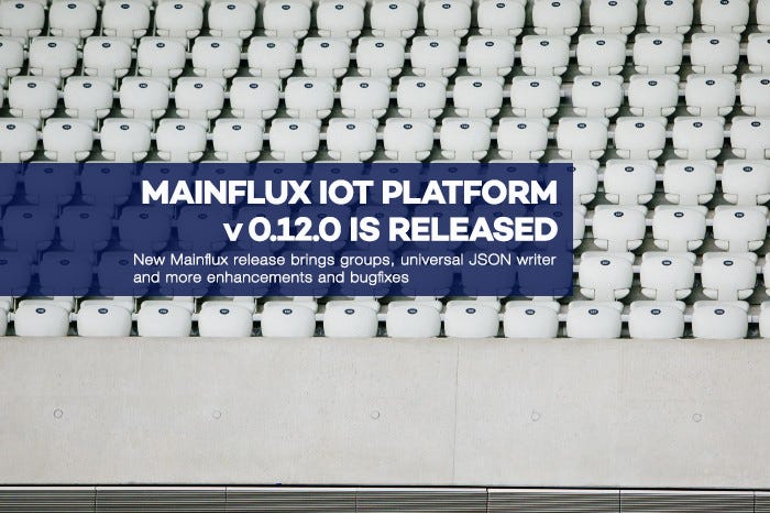 Mainflux 0.12.0 — Groups Are Here | by Drasko DRASKOVIC | Mainflux IoT ...