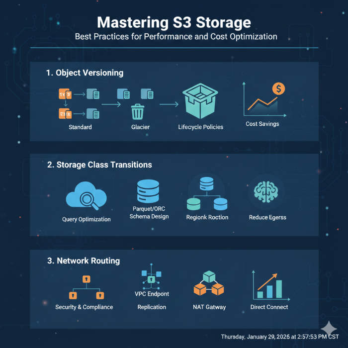 Mastering S3 Storage: Best Practices for Performance and Cost ...