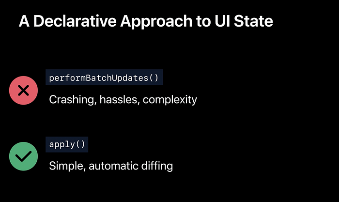 Simplify updating table view items using automatic diffing on UI Data Sources | by Aaina jain ...
